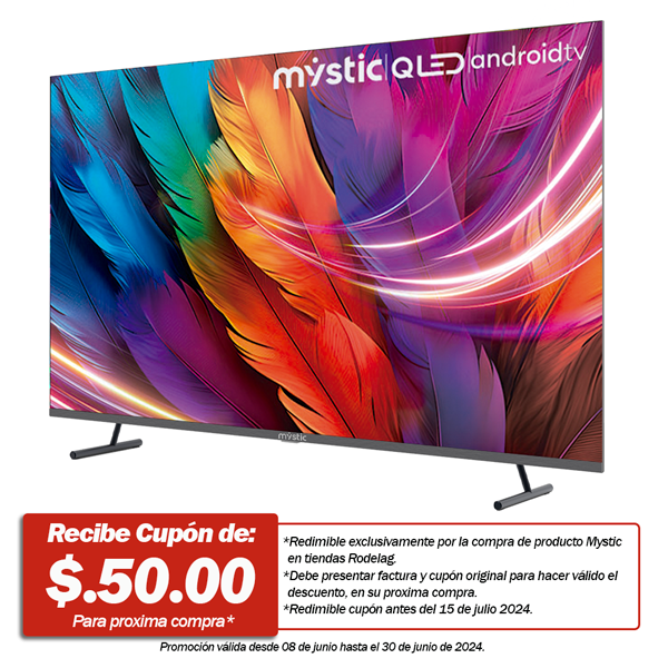 Televisor 50" Smart QLED MY-SQGH50206 Mystic — Rodelag Panamá