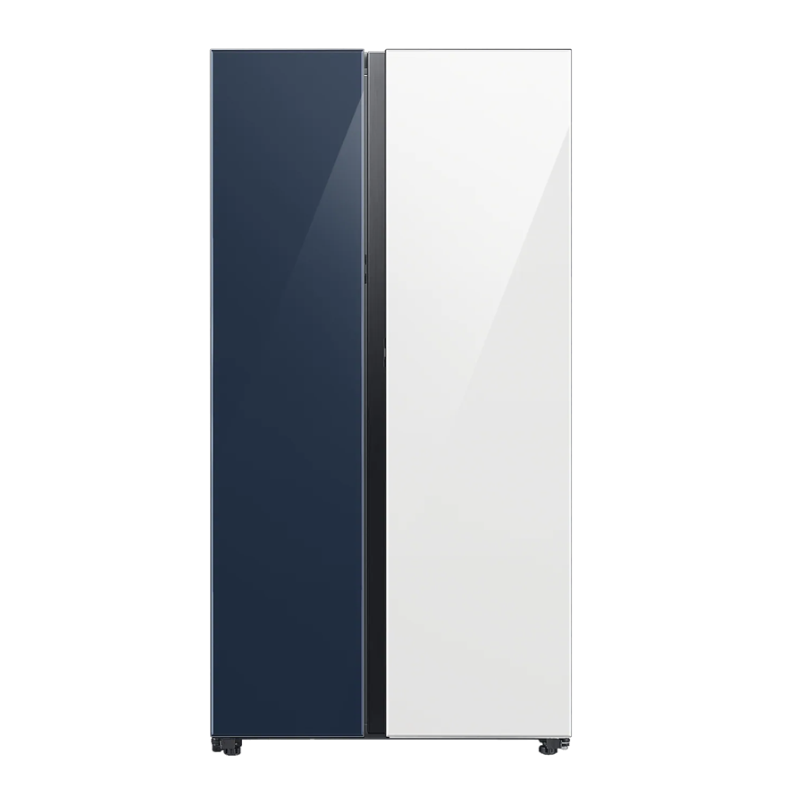 Refrigeradora Side by Side Bespoke RS23CB760A7NAP 23pc Samsung ...
