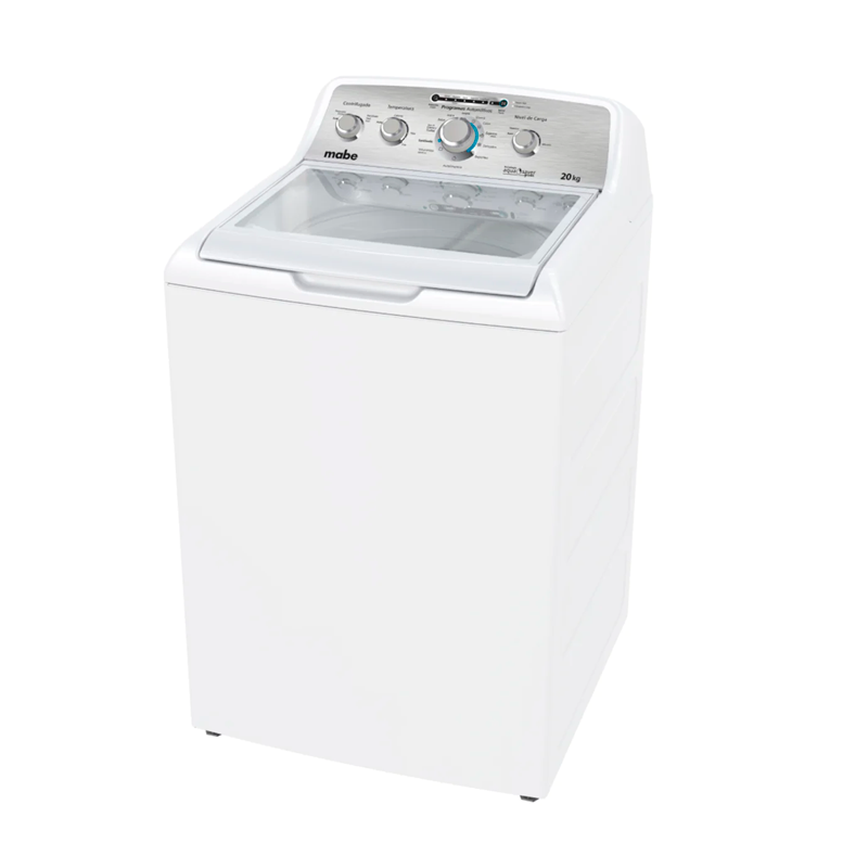 Lavadora 20kg LMA70214CBAB0 Mabe carga superior color blanco — Rodelag ...