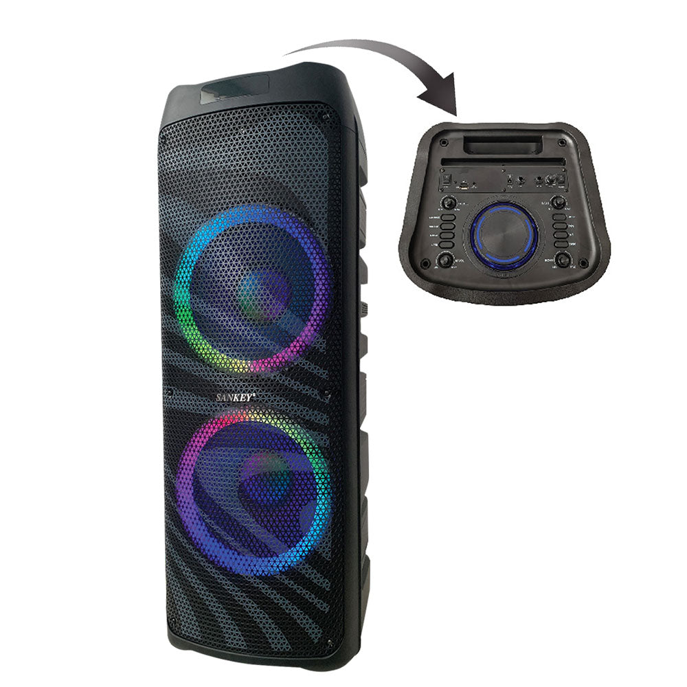 Parlante activo PA12DC3099, 80W RMS, Sankey — Rodelag Panamá